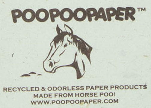 Ecofriendly Products Made From Horse Poo – POOPOOPAPER™
