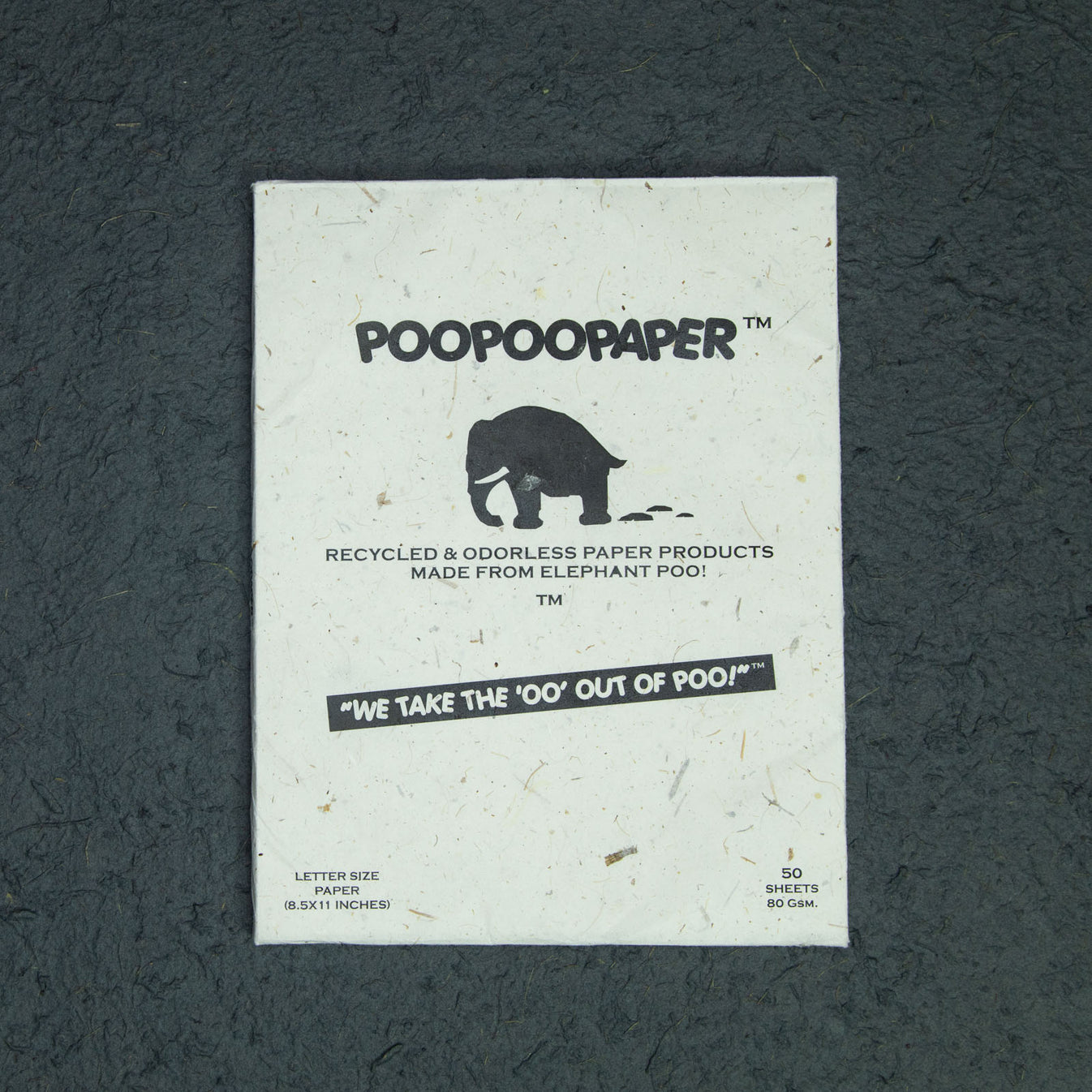 A4 Elephant POOPOOPAPER Handmade Paper Sheets — POOPOOPAPER™